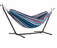 China Non-woven Fabric Canvas Hammock Bed Folding Double Hanging Nylon for Outdoor Hiking for sale