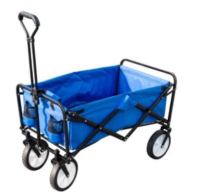 China Iron Steel Collapsible Utility Wagon Convenient For Beach Shopping And Storage for sale