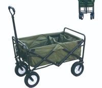 China Iron Steel Collapsible Utility Wagon Convenient For Beach Shopping And Storage for sale