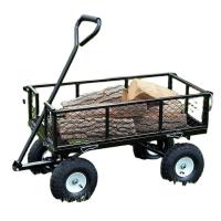 China Iron Handle Garden Wagon Cart Collapsible Utility Wagon For Tools And Shopping for sale