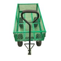 China Iron Handle Garden Wagon Cart Collapsible Utility Wagon For Tools And Shopping for sale