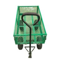 China Iron Handle Garden Wagon Cart Collapsible Utility Wagon For Tools And Shopping for sale