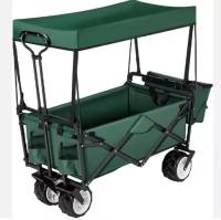 China Lightweight Folding Cart With Wheels Compact With Canopy Hand 89*53*109cm for sale