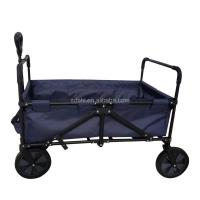 China Four-wheel Heavy Duty Utility Folding Cart for Shopping and Camping in Qingdao Port for sale
