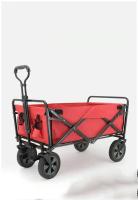 China Experience the Convenience Fabric Camping Trolley Folding Wagon with 260KGS Capacity for sale