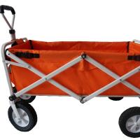 China Stainless Steel Heavy Duty Mover Trolley for Hand 4 Wheel Beach Wagon Manufacturers for sale