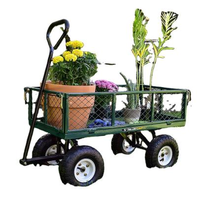 China Maximize Your Gardening Experience with a Portable Mesh Utility Garden Wagon for sale