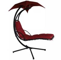 China Rice White Hanging Outdoor Hammock Chairs with Tarp Modern Design Style 260KGS Weight Capacity for sale
