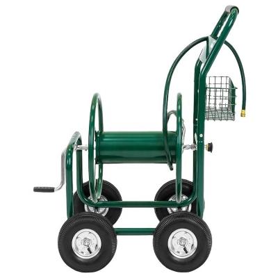 China Dimension L x W x H 60*102*42.5 Garden Watering Hose Reel Cart for Convenient Watering for sale