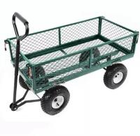 China 86*46*85 Dimension Heavy Duty Garden Trolley Mesh Cart for Versatile Applications for sale