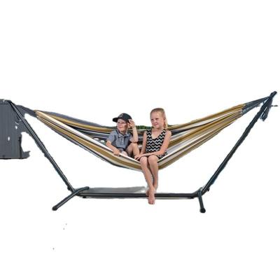 China Qingdao Port Folding Camping Double Stand Outdoor Swing Hammock Chair for General for sale