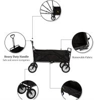 China Multi-Purpose Fabric Camping Trolley Folding Wagon for Tools and Gear for sale