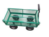 China Outdoor Steel Garden Tool Carts Wagon 17KGS Weight Capacity Perfect for Outdoor Projects for sale