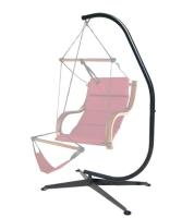 China Outdoor Furniture Portable Modern Design Hammock with Stand for Camping Beach Bedroom or Living Room 300LBS for sale