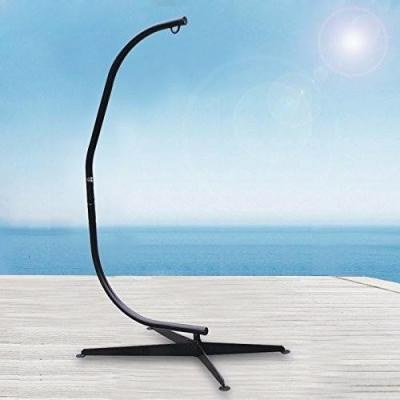 China Indoor/Outdoor Steel Stand for Hammock Chairs Easy Collapsible Qingdao Port Loading for sale