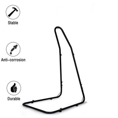 China Indoor and Outdoor Weather Resistant Hammock Chair Swing Stand 260KGS Weight Capacity for sale