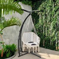 China Sturdy and Durable GOURD Heavy Duty Outdoor Hammock Chair Stand for Beach Sports Kids for sale