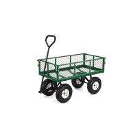China Conveniently Designed Four Wheel Assemble Garden Hand Cart with 17KGS Capacity for sale
