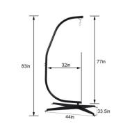 China Modern Portable Hanging Hammock Chair for Outdoor Activities Mail Packing Y for sale