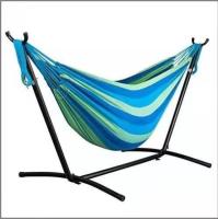 China Double Hammock With Steel Stand The Perfect Addition to Your Outdoor Furniture for sale