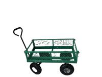 China Steel Garden Wagon Highly Recommended for Home by Foreign Customers at Qingdao Port for sale