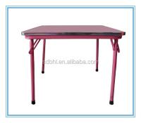 China Kids Study Folding Table and Chair Set Metal Construction for Convenient Storage for sale