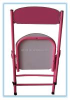 China Kids Study Folding Table and Chair Set Metal Construction for Convenient Storage for sale