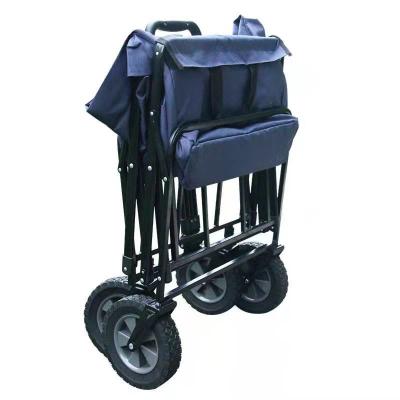 China Outdoor Portable Folding Trolley Utility Wagon Perfect for Camping and Beach Travel for sale