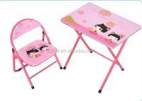 China Kids Salon Furniture Foldable Child Seat and Table for Home Furniture Daily Function for sale