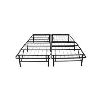 China Simple and Strong Folding Metal Bed Frame for Modern Living Comfort for sale