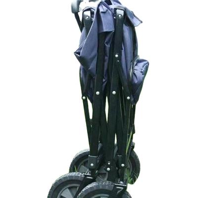 China Qingdao Port Foldable Wagon Toy for Kids Four Wheels Beach Steel Garden Camping Cart for sale