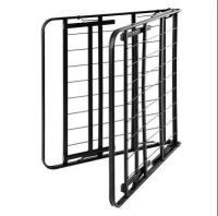 China Strong and Durable Modern Design Wrought Iron Bed for Home Hotel Bedroom Living Room for sale