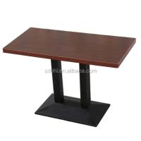 China Mail Packing Metal Furniture Convertible Dinning Table for Home in Fast Food Restaurant for sale