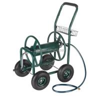 China Tools Heavy Duty Portable Garden Lawn Water Hose Reel Storage Cart Four-wheel for Tools for sale