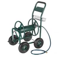China Tools Heavy Duty Portable Garden Lawn Water Hose Reel Storage Cart Four-wheel for Tools for sale