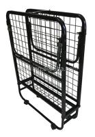 China Black Metal Iron Bed Frames for Twin Size Design in Hotel Accommodation for sale