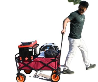 China Collapsible Fishing Cart Multipurpose Camp Wagon for Convenient Camping and Shopping for sale