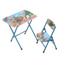 China Modern Design Folding Kids Chair Compact Space Saving Kids Table And Chairs for sale