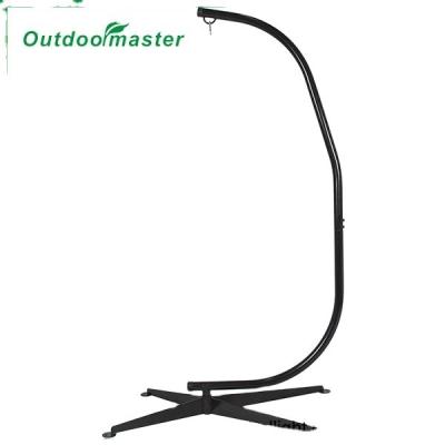 China Customized Color Modern Metal Frame Hammock Chair Stand for Outdoor Camping and Bedroom for sale