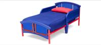 China Attractive Design Mail Packing N Metal Construction Folding Kids Bed for Bedroom School for sale