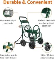 China GOURD Outdoor Yard Water Planting Truck Garden Water Hose Reel Cart for sale