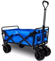 China OEM Customizable Tool Usage Heavy Duty Steel Trolley Garden Cart with Four-Wheel for sale