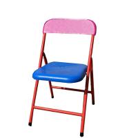 China Folding Childrens Desk And Chair Set Easy Maintenance With Metal Frame for sale