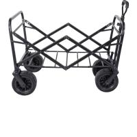 China 300LBS Capacity Heavy Duty Collapsible Folding Outdoor Wagon Cart for Camping and Garden for sale