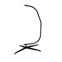 China Customized Color Metal C Style Type Frame Hammock Chair Stand Easy Collapsible Design for sale