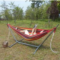 China 300LBS Capacity Outdoor Garden Hammock With Stand Portable Swing Standing Hammock for sale