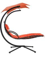 China 21.5kg Outdoor Lounge Chair With An Umbrella For Outdoor Activities for sale