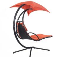 China 21.5kg Outdoor Lounge Chair With An Umbrella For Outdoor Activities for sale