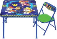 China Metal Kids Folding Table And Chairs Set Easy Removal Advantage Main Material Metal for sale