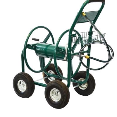 China Outdoor Heavy Duty Water Hose Reel Cart 19LBS Capacity for Garden Yard Planting Farm for sale